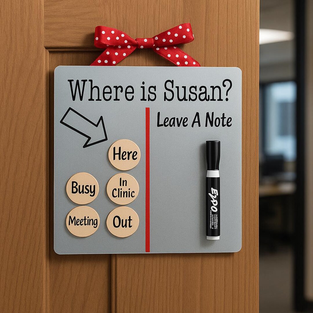 Door Sign - Magnet Board - Gift - RA - - Magnet Board - Dry Erase Board ...