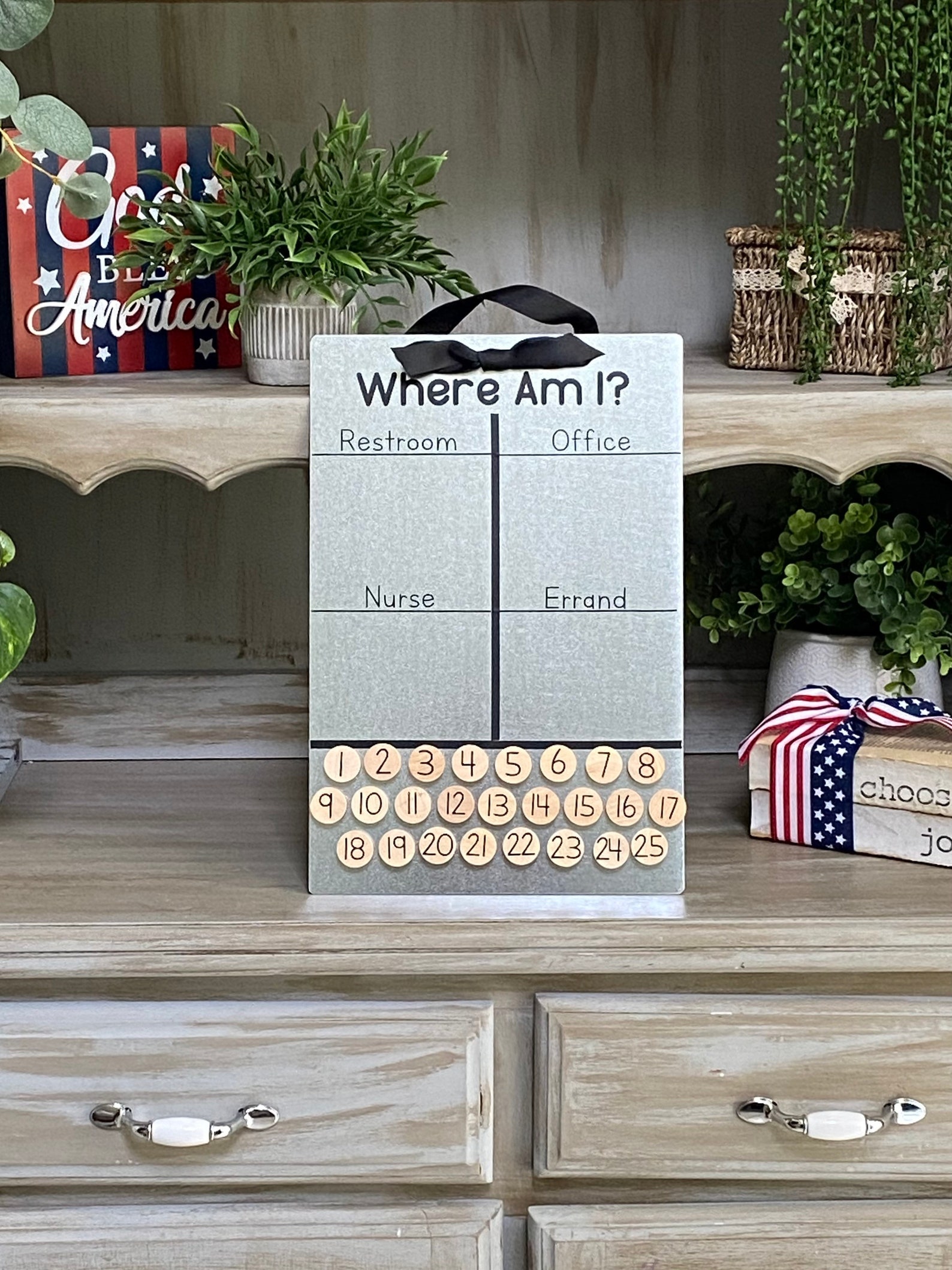 Student Locator Magnet Board: Classroom Management Organizer, Teacher ...