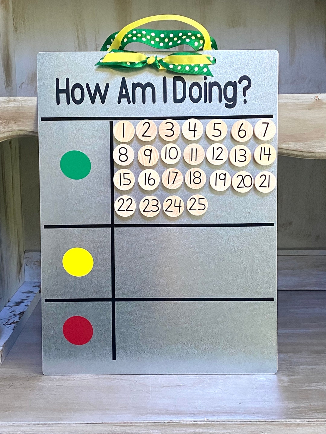 Magnetic Behavior Clip Chart - Personalized - Classroom Management ...