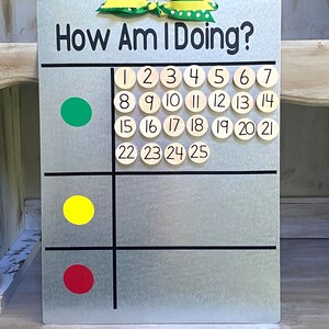 Magnetic Behavior Clip Chart - Personalized - Classroom Management ...