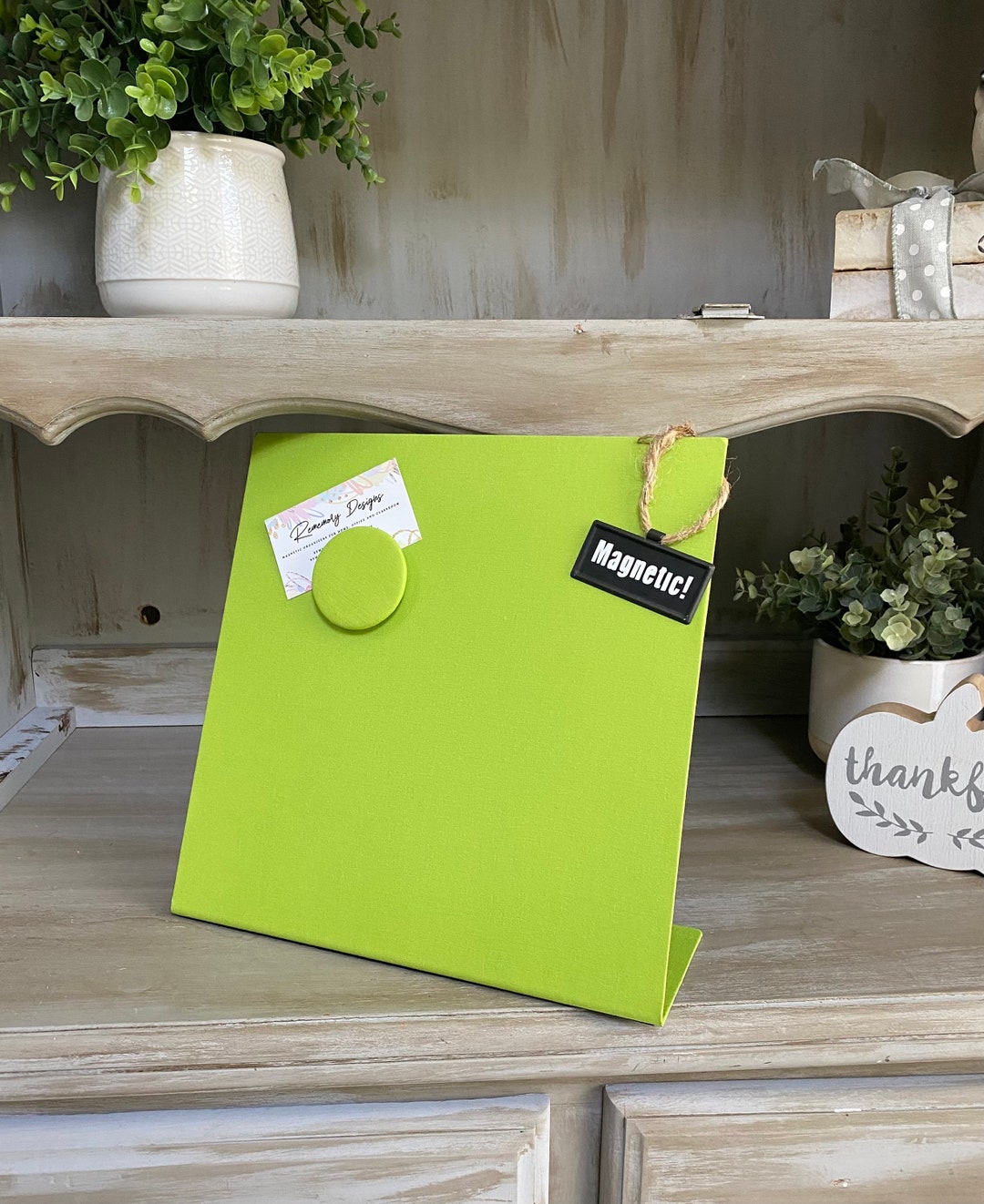 Magnet Board Desktop Message Board Photo Board Color Choice Magnet ...