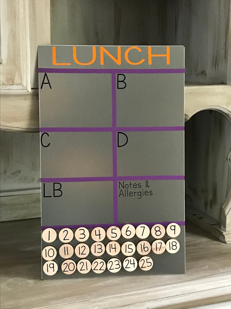 Classroom Lunch Count Classroom Set up Magnet Board - Etsy