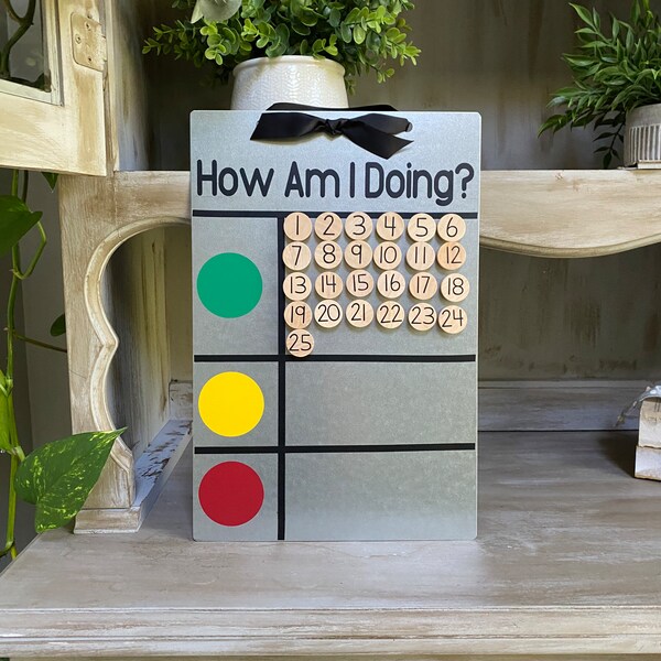 Behavior Chart - Etsy