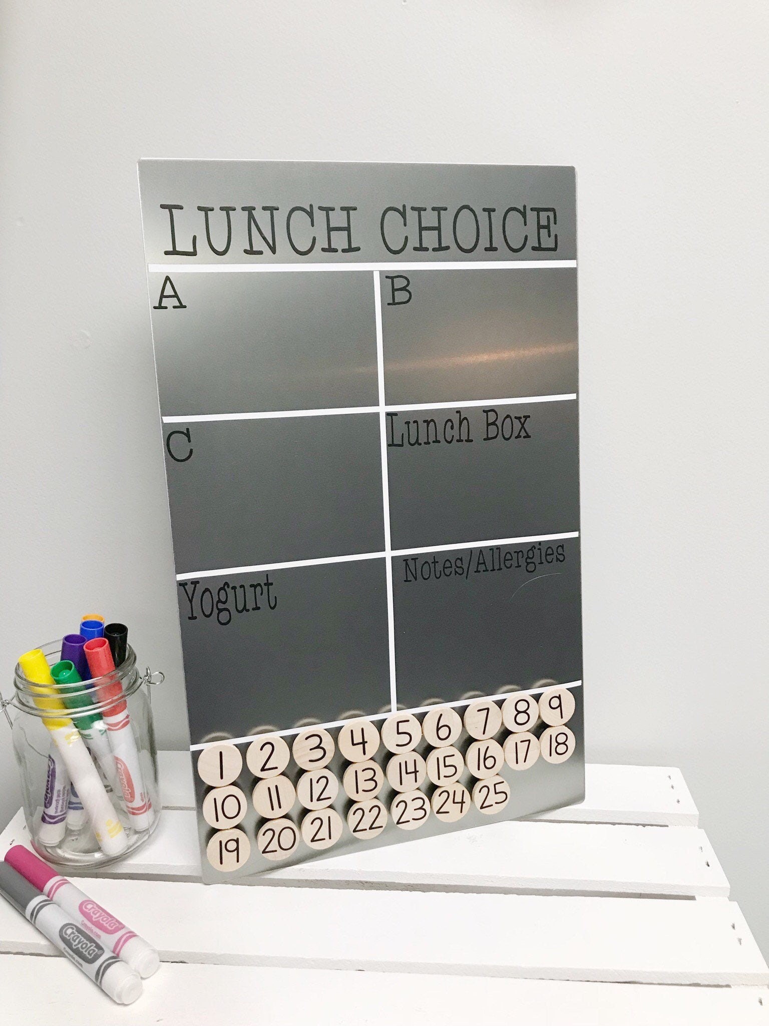 Classroom Lunch Count Classroom Set up Magnet Board Back | Etsy