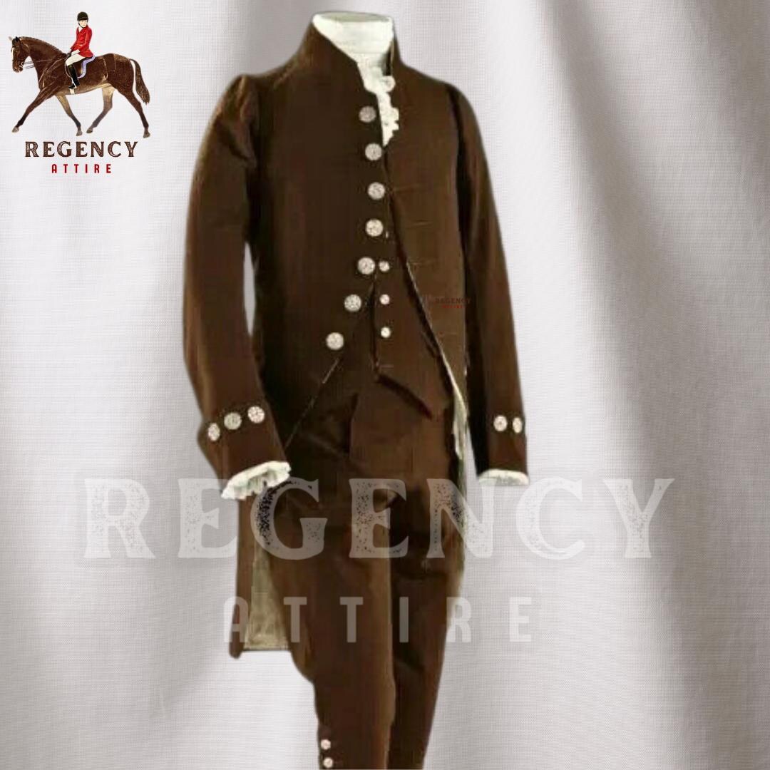 Men's Regency Style Rocco Colonial Aristocrat Jacket - Mens Roleplay ...