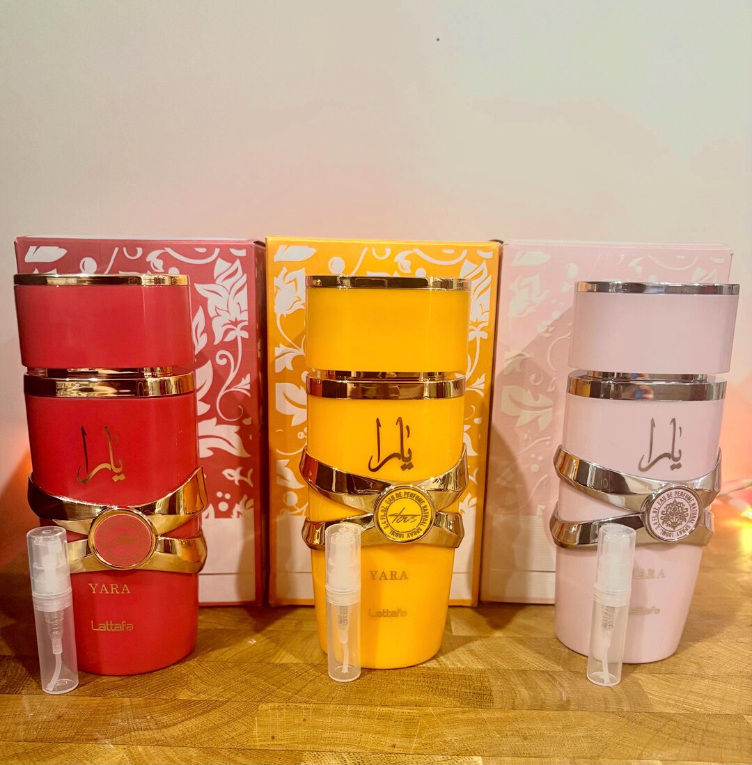 Lattafa Perfume Sample Bundle L Yara and Yara Tous - Etsy