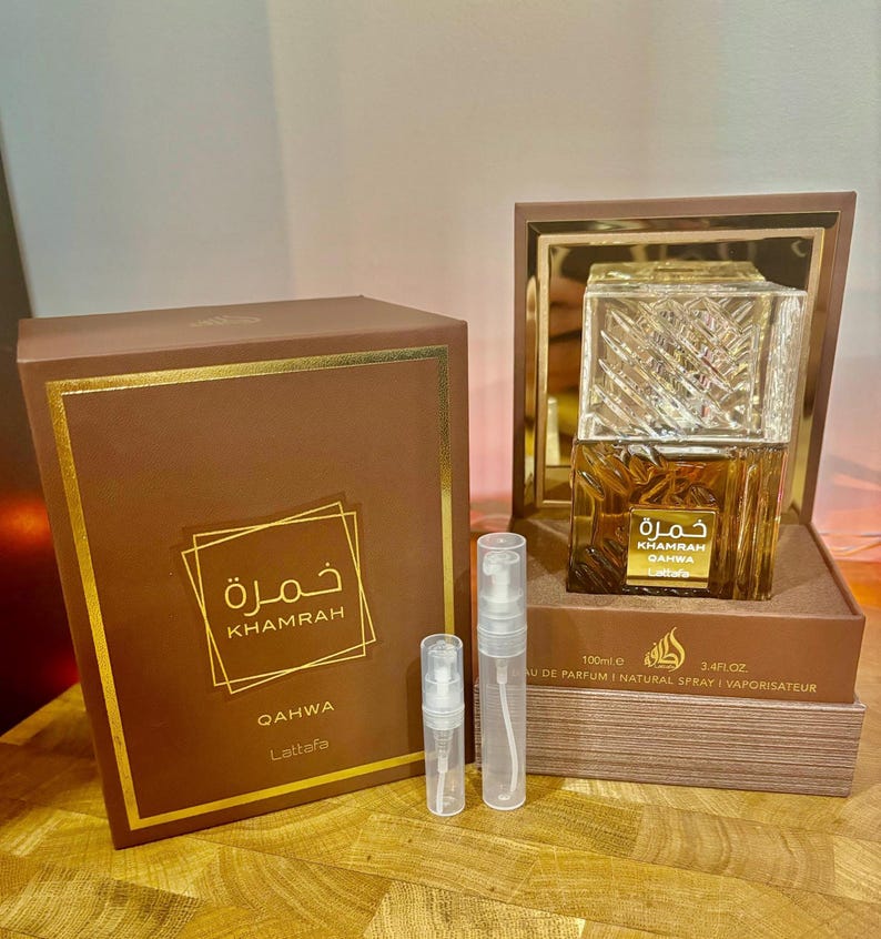 KHAMRAH QAHWA by Lattafa Sample Decant Perfume Unisex - Etsy