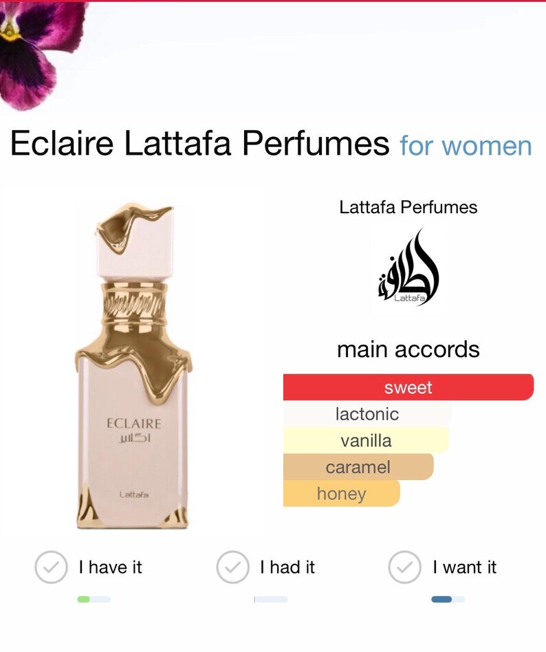 Lattafa Perfume Sample Bundle L Khamrah L Her Confession L Eclaire 2ml ...