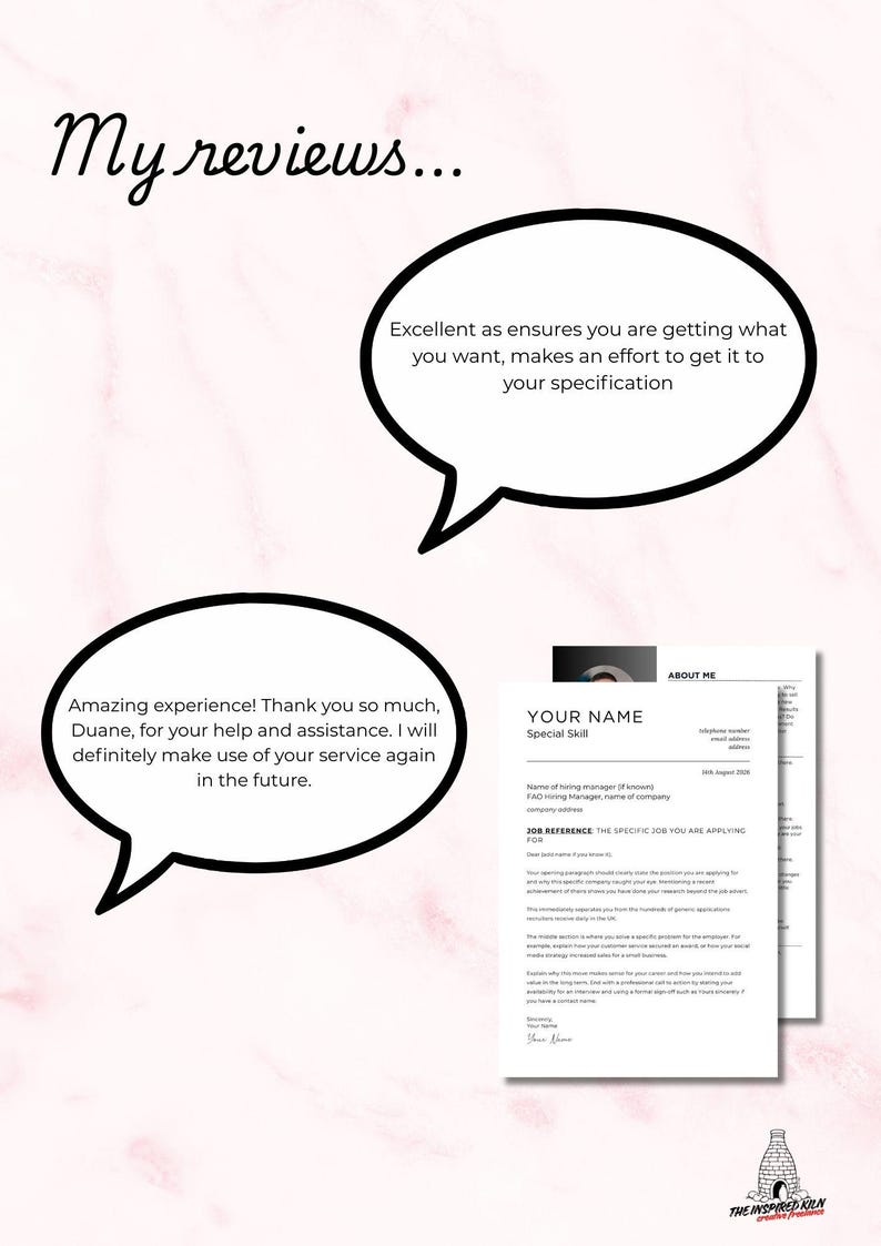 ATS CV Template and Cover Letter Bundle | Editable Canva Resume Set ...