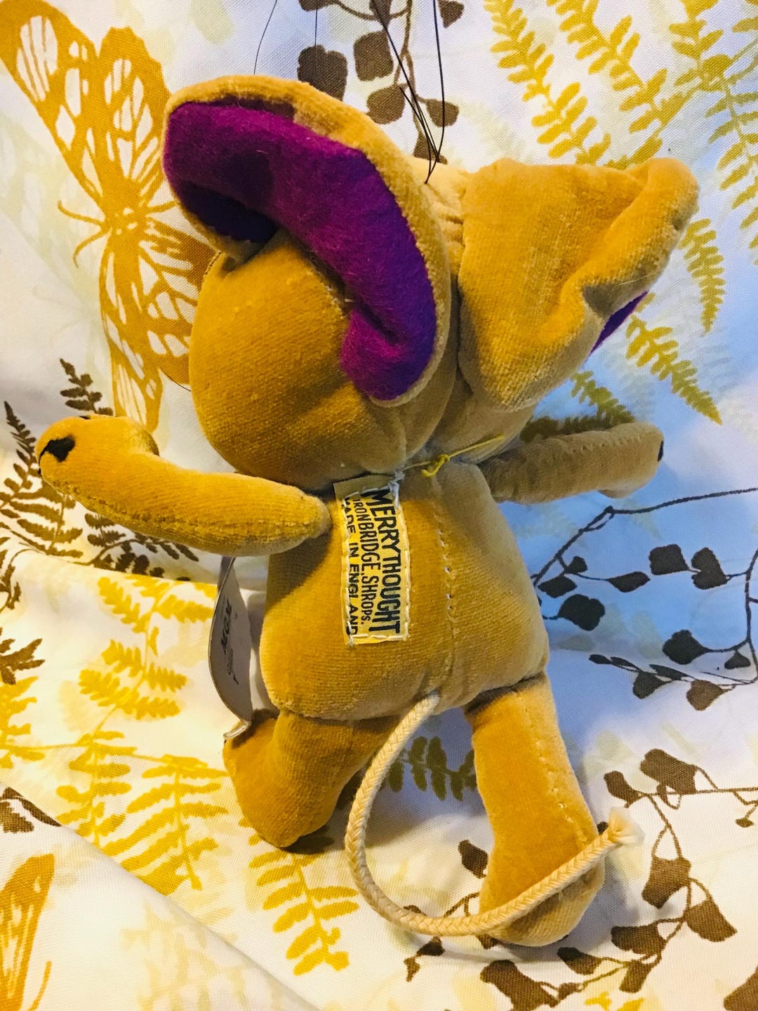 Vintage Jerry Mouse Plush, Merrythought Toy, MGM Star, England - Etsy