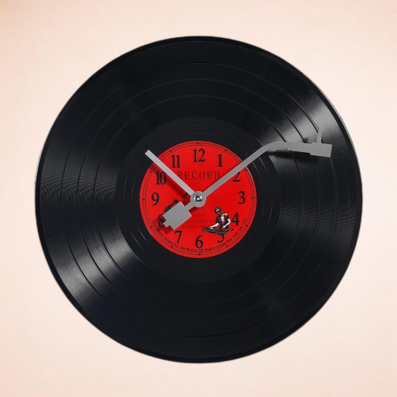 Record Wall Clock - Etsy