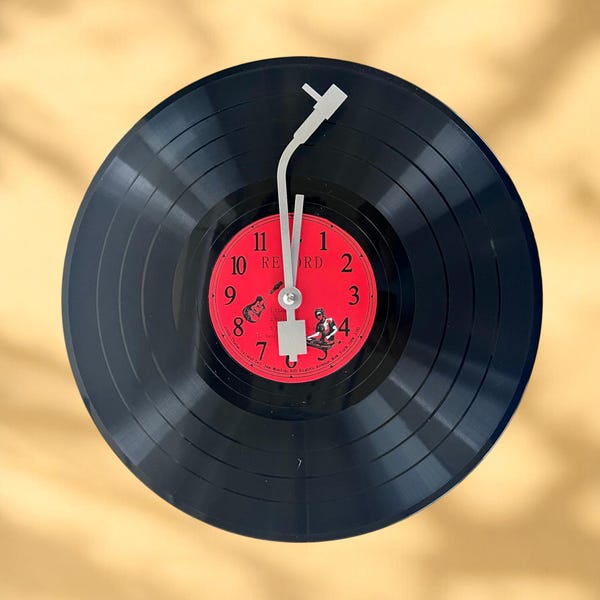 Record Wall Clock - Etsy