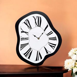 Unique Clocks | Surreal Melting Timepiece | Inspired by Salvador Dali ...