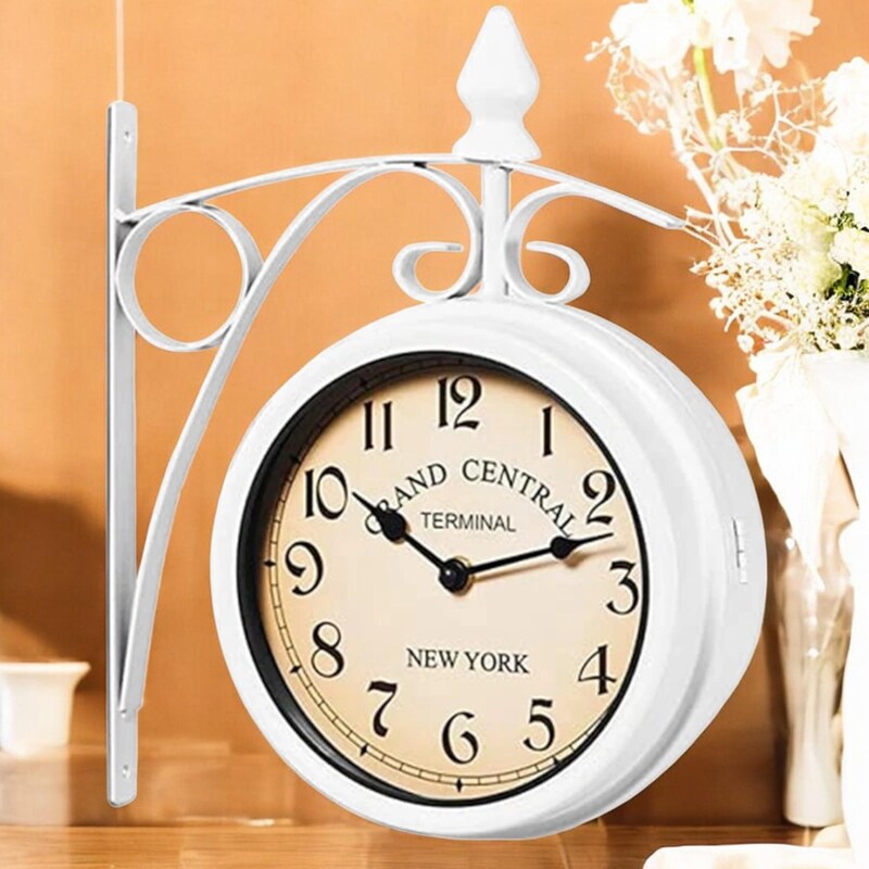 Double Sided Clock - Etsy