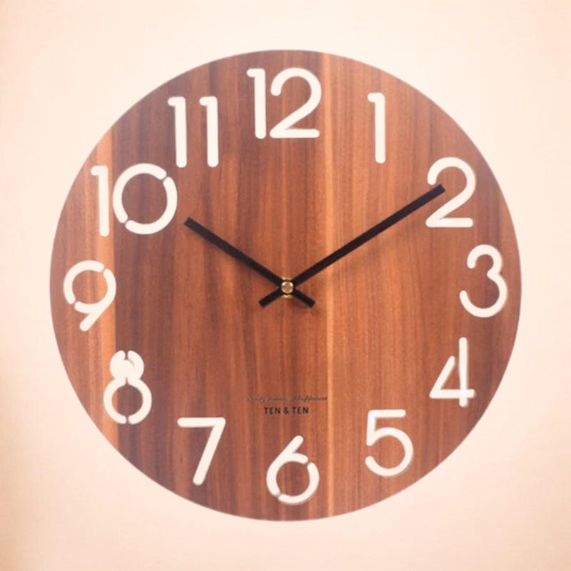 Wall Clock With Numbers - Etsy