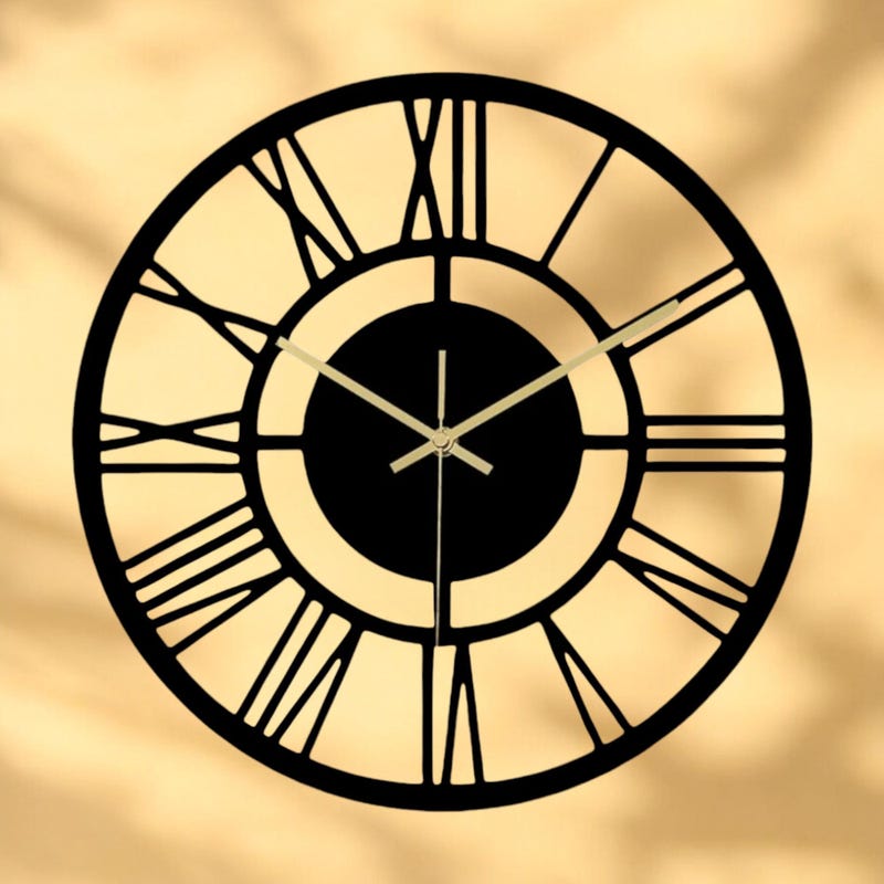 Farmhouse Wall Clock - Etsy