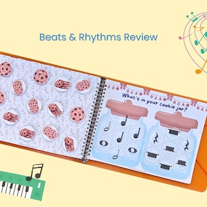 Beginner Music Game Book, Fun Music Education for Kids, Learn Music ...