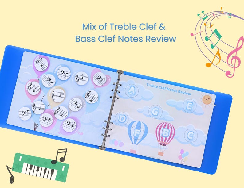 Beginner Music Game Book, Fun Music Education for Kids, Learn Music ...