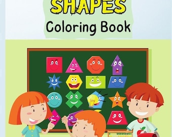 Printable Shapes Coloring Pages Worksheets for Kids: Preschool ...