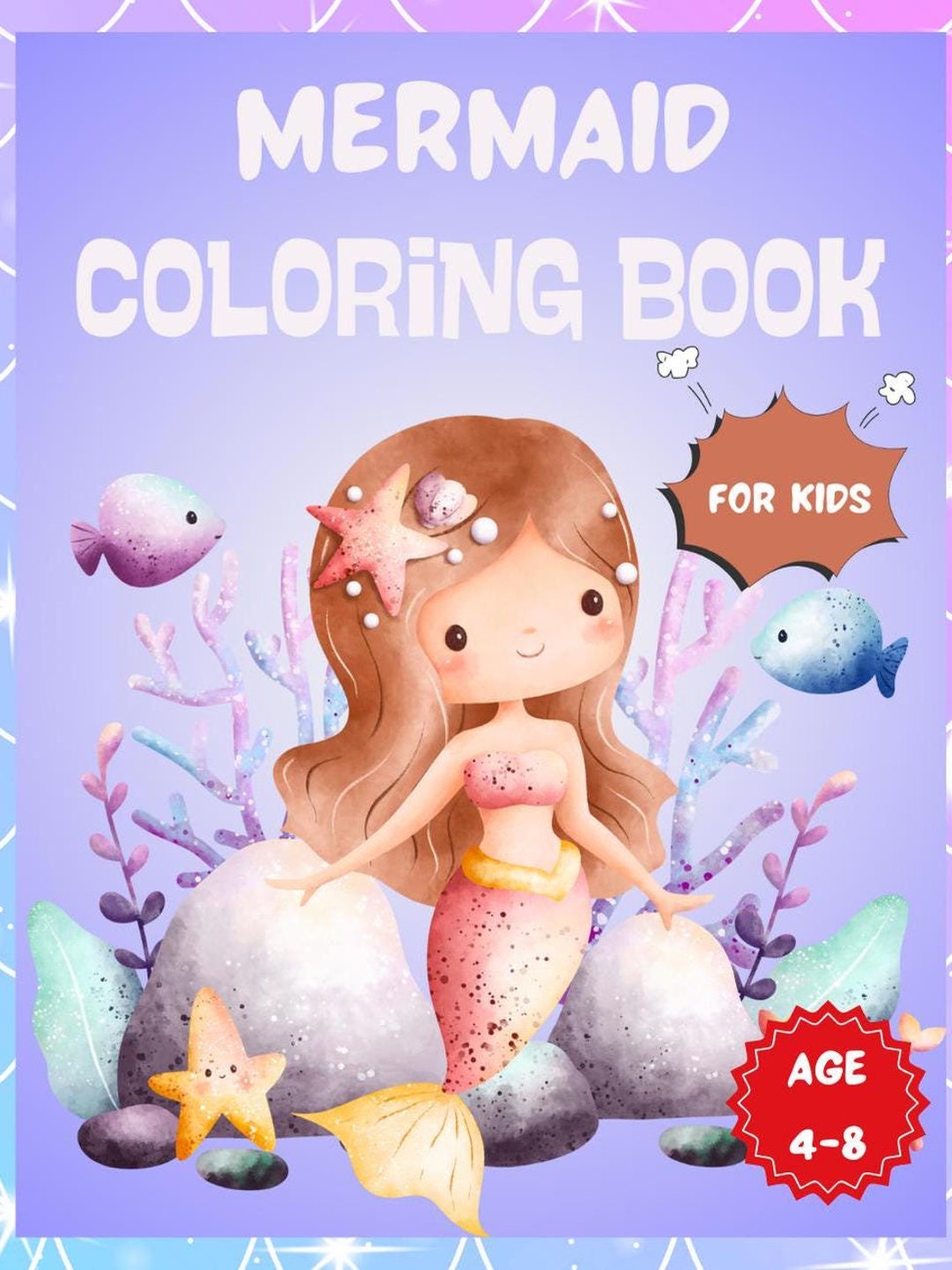 20 Mermaid Coloring Book Pages-cute Mermaid Coloring Pages Mermaid ...