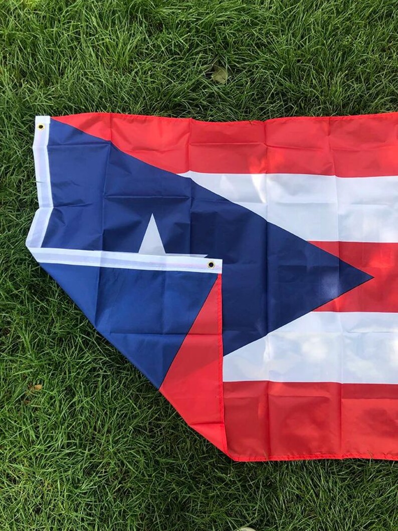 Puerto Rico Flag National Banner – Indoors or Outdoors - Etsy