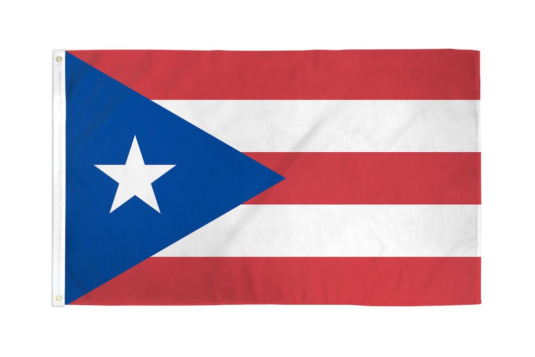 Puerto Rico Flag National Banner – Indoors or Outdoors - Etsy