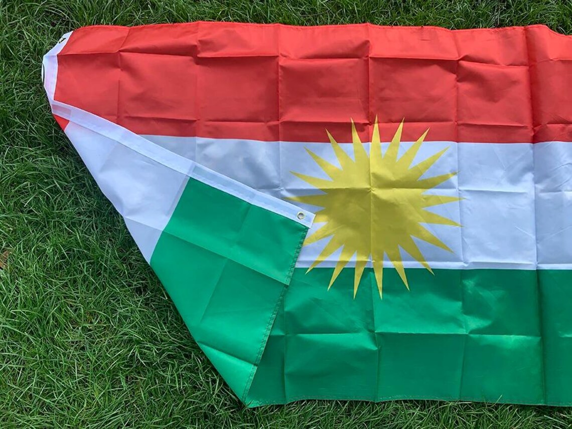 Kurdish Flag Kurdistan Banner Indoors or Outdoors - Etsy