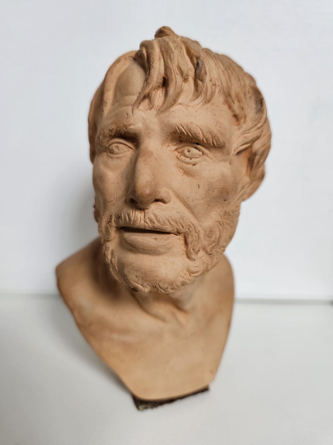 Seneca Bust From Real Terracotta - Etsy