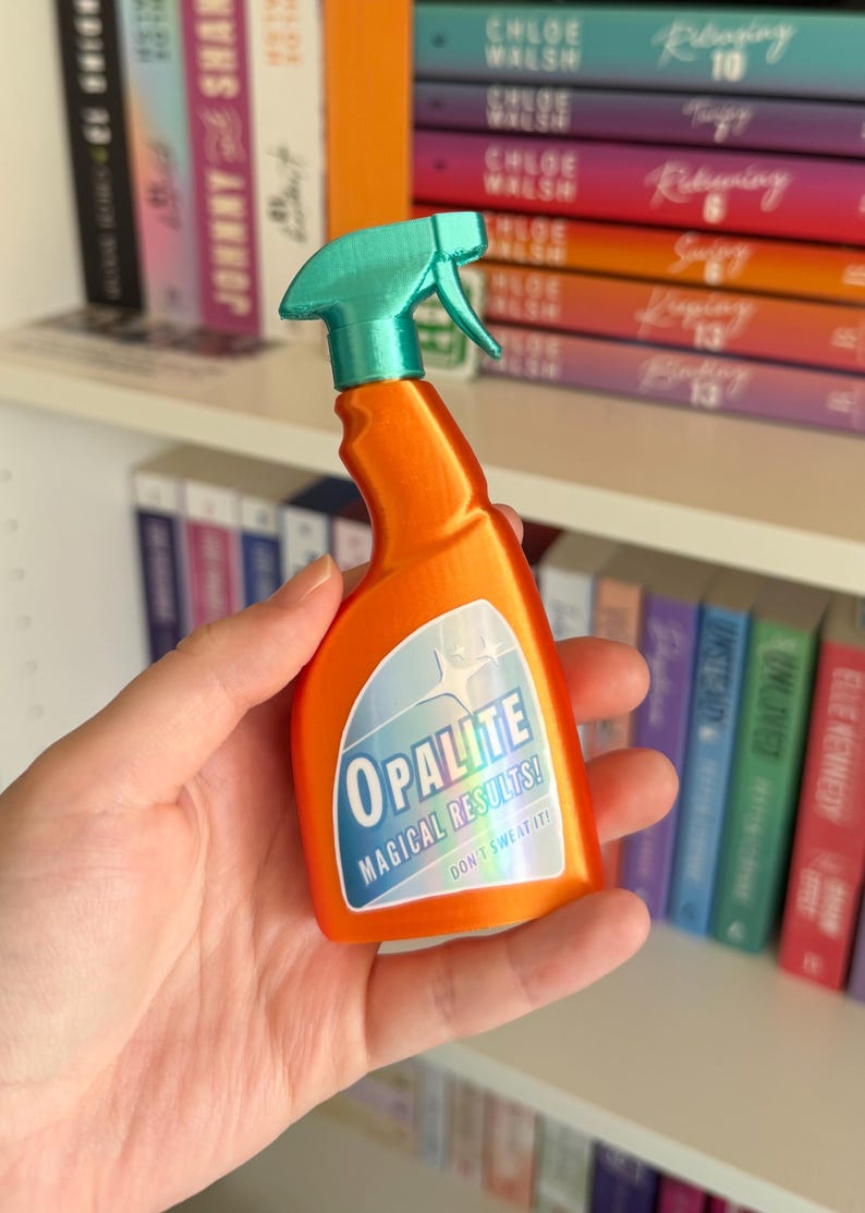 Opalite Spray Bottle Figurine, Keychain, or Ornament | 3d-printed Merch ...
