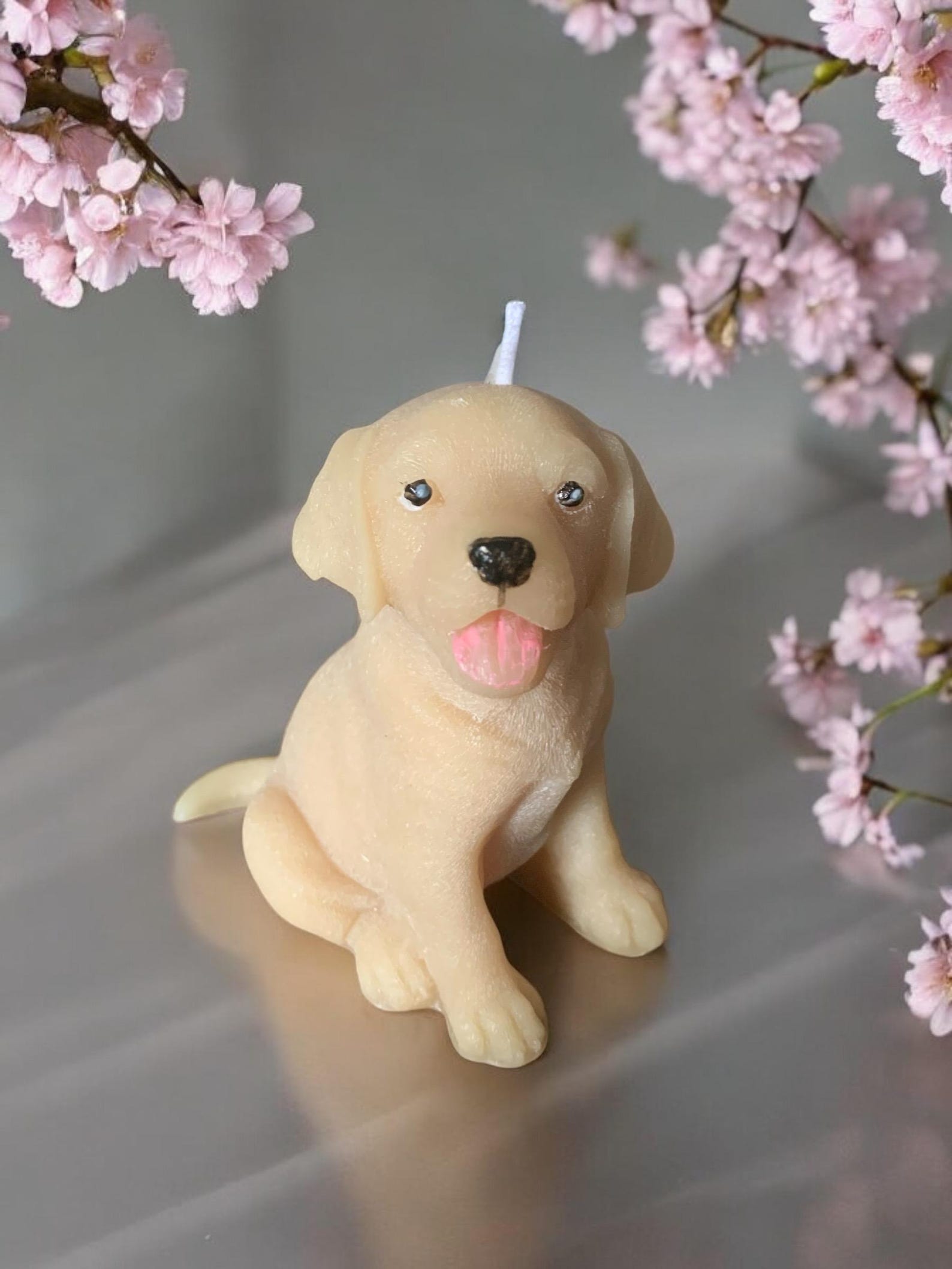 Labrador Pillar Candle - Etsy UK