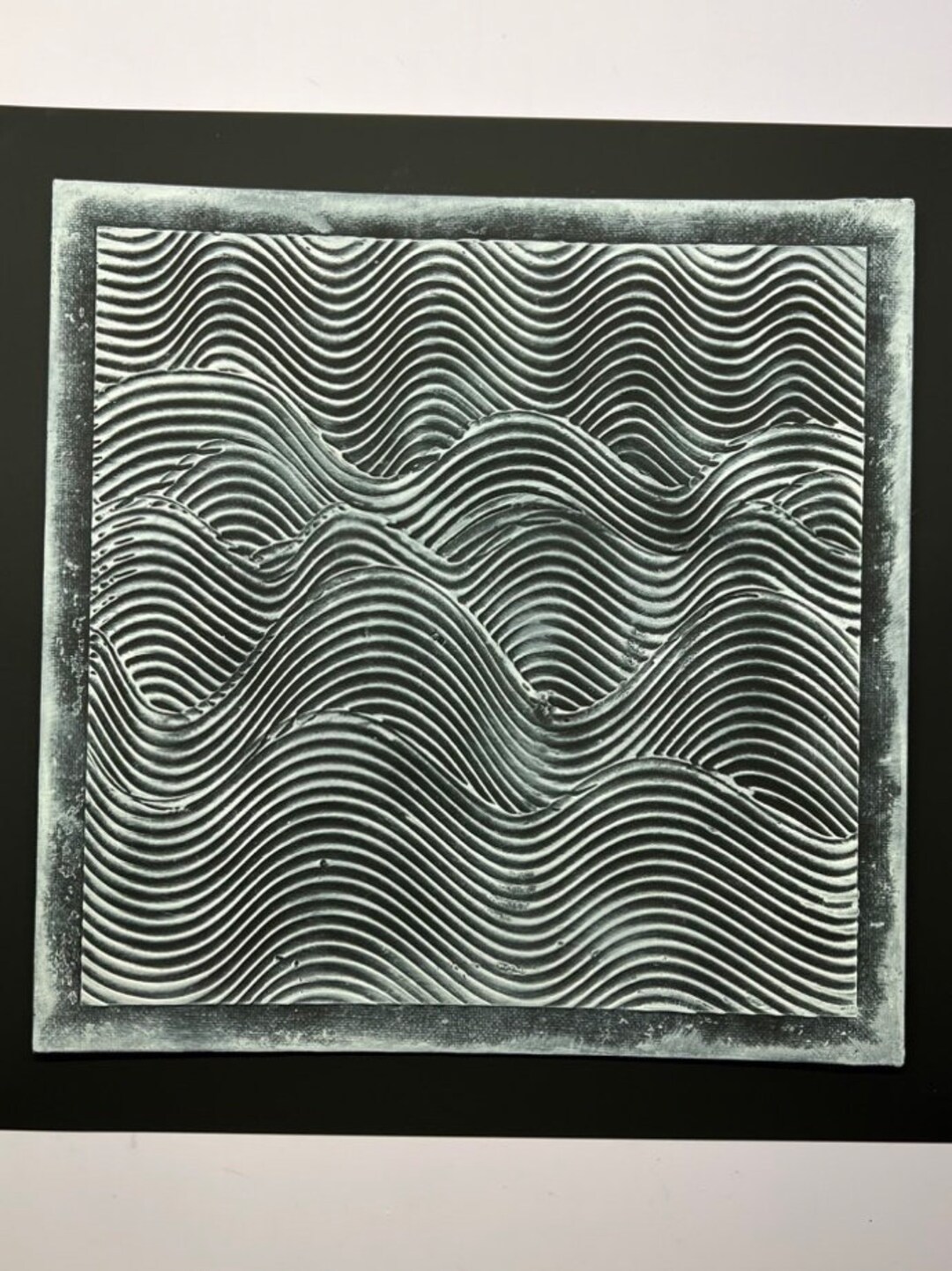 Plaster Wall Art, Contemporary Textured, Scandinavian Decor, Modern ...