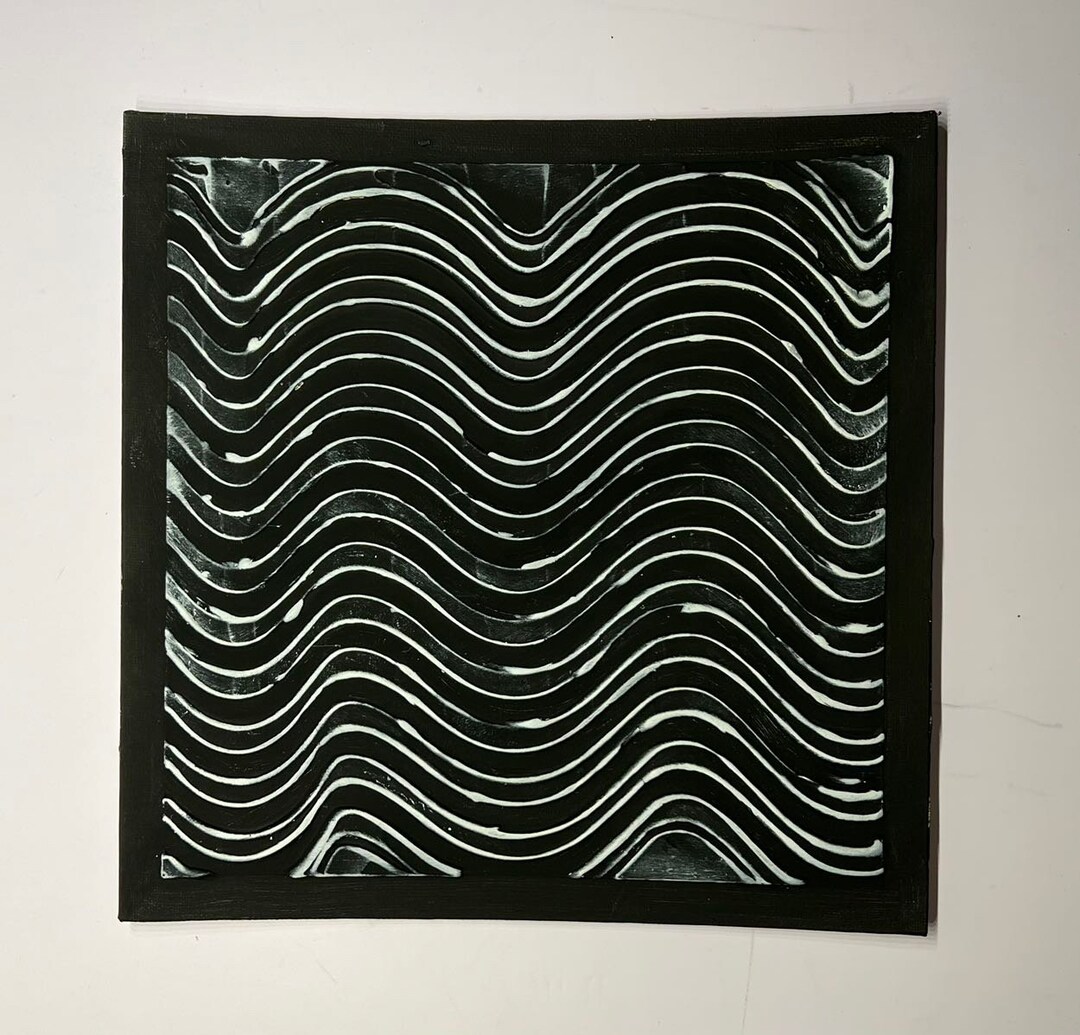 Plaster Wall Art, Contemporary Textured, Scandinavian Decor, Modern ...