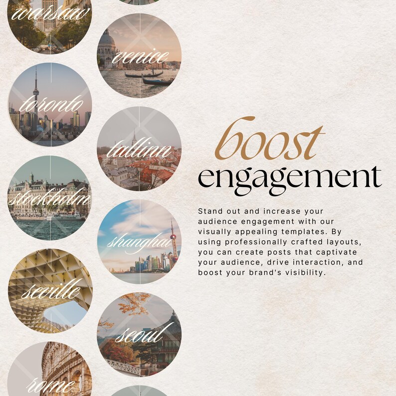 City Icon Instagram Highlight Covers: Travel Blogger City Icons (70 ...