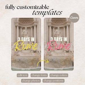 Travel Instagram Reel Cover Templates: Travel Content for Social Media ...