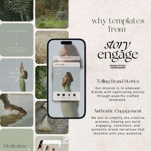 Yoga Instagram Post Templates: Yoga Studio & Instructor Social Media ...