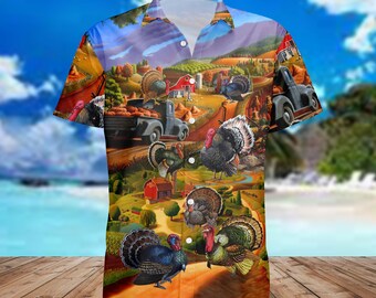 Turkey Hawaii Shirt - Etsy