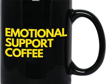 Emotional Support Coworker Mug - Etsy