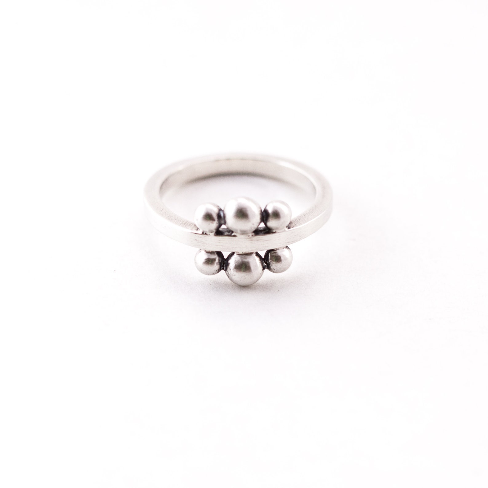 Perfect Everyday Silver Ring Minimalist Design of Silver | Etsy