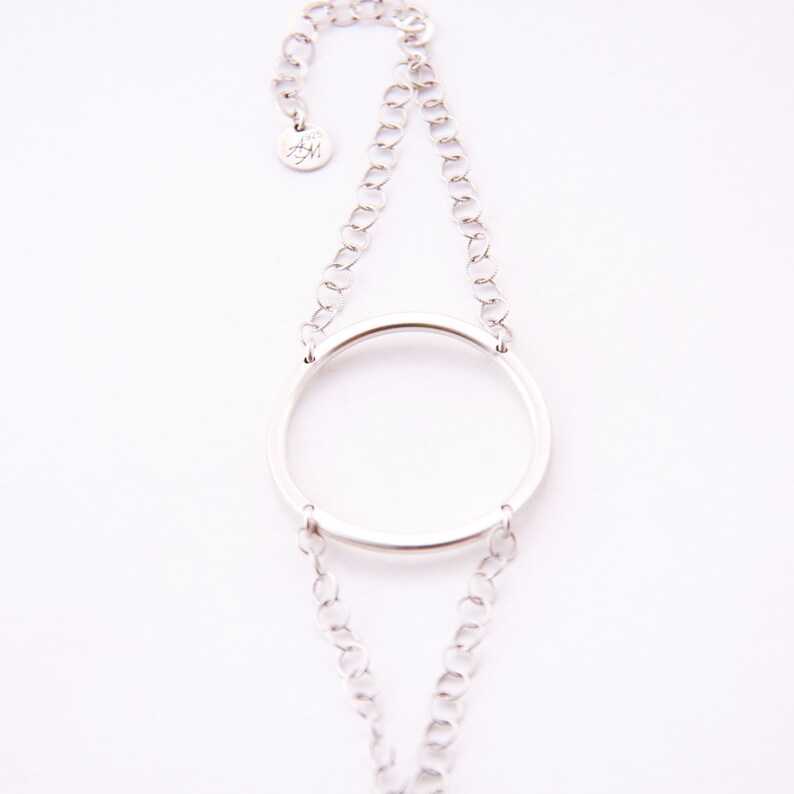 Timeless Statement Bracelet a Hassle Free Minimalist Circle - Etsy
