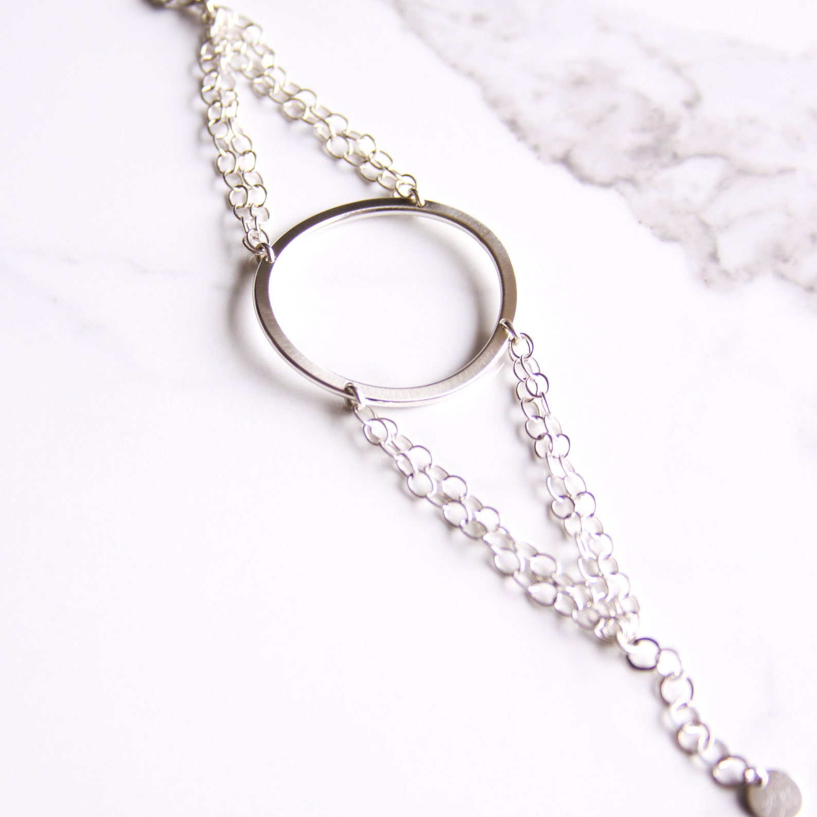 Timeless Statement Bracelet a Hassle Free Minimalist Circle - Etsy