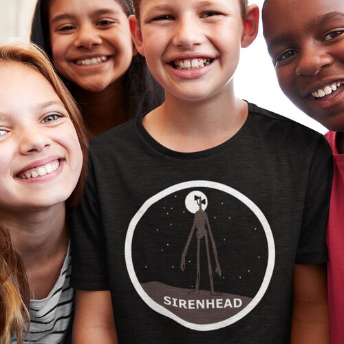 Child Siren Head Tshirt Sirenhead Moon Art Figure Shirt - Etsy