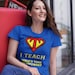 I Teach What's Your Superpower Teacher T-shirt | Etsy