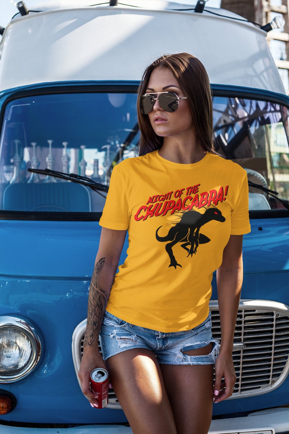 Chupacabra Shirt, El Chupacabra Tshirt, Vintage Film Poster, Creature ...