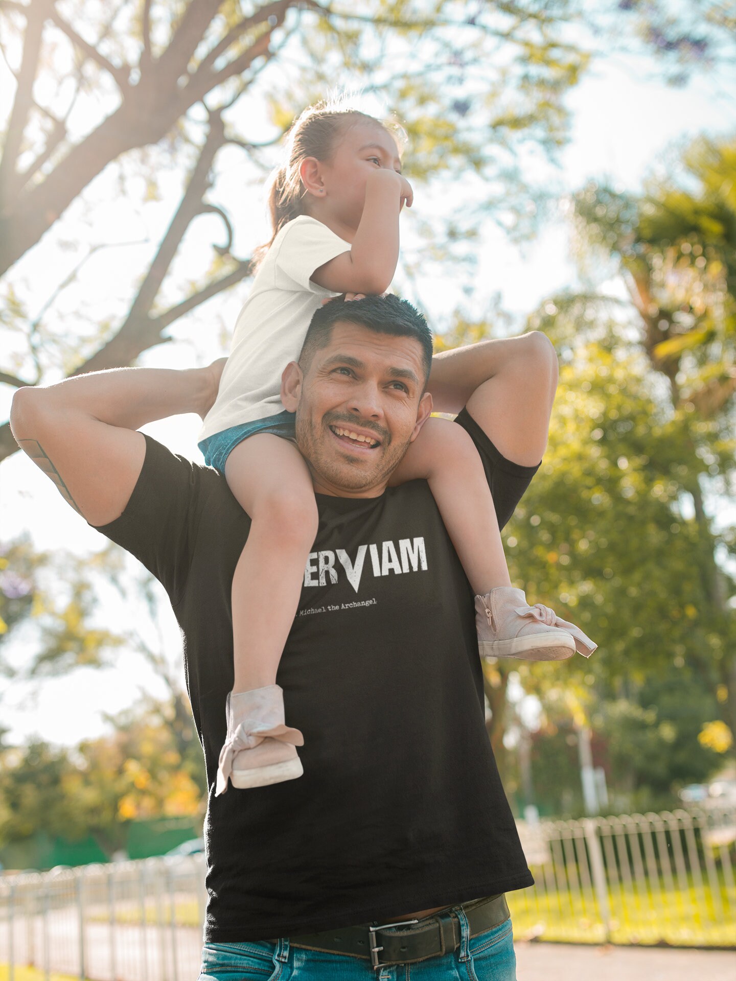 Serviam Saint Michael the Archangel Battle Cry Catholic Mens | Etsy