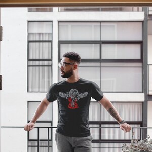 St Michael Shirt, Serviam Saint Michael the Archangel Battle Cry ...