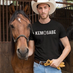 The Lone Ranger KEMOSABE Shirt, Vintage Texas Ranger Tshirt, Tonto ...
