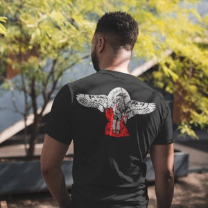 St Michael Shirt, Serviam Saint Michael the Archangel Battle Cry ...