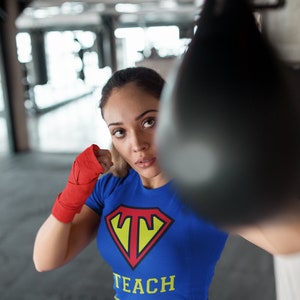 I Teach What's Your Superpower, Teacher T-shirt, Women's, Ladies ...