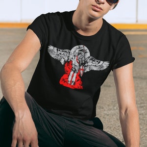 St Michael Shirt, Serviam Saint Michael the Archangel Battle Cry ...