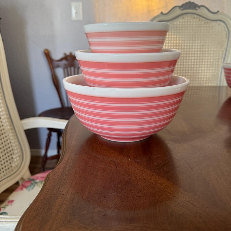 Pink Pyrex Bowls - Etsy